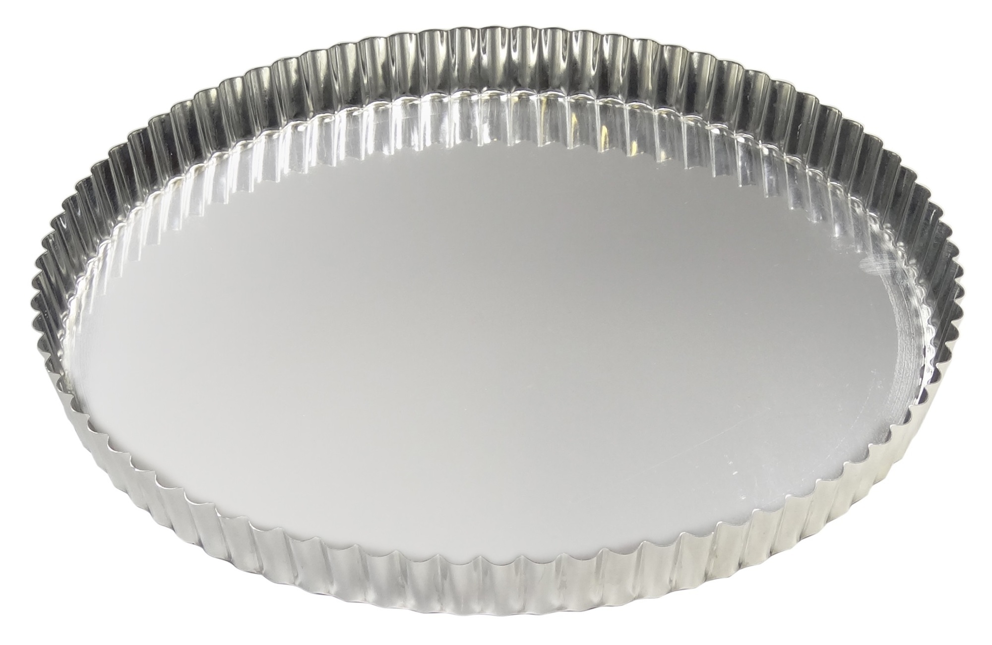 Gobel tinplate steel round fluted tart molds | Louis Tellier