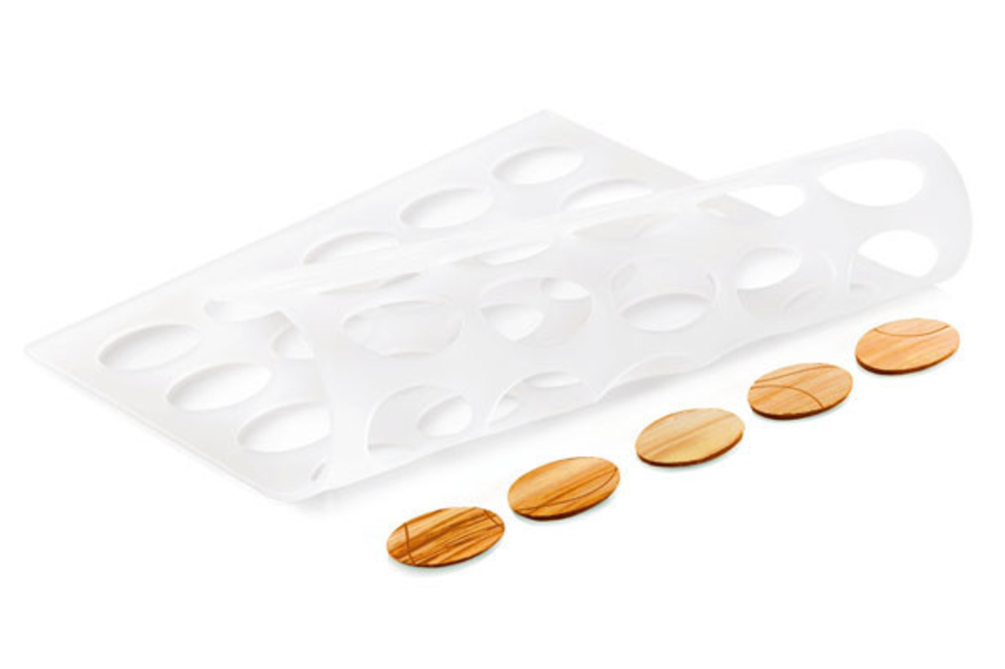 Silikomart Silicone Mold Chablon Oval and Chablon Round | Louis Tellier