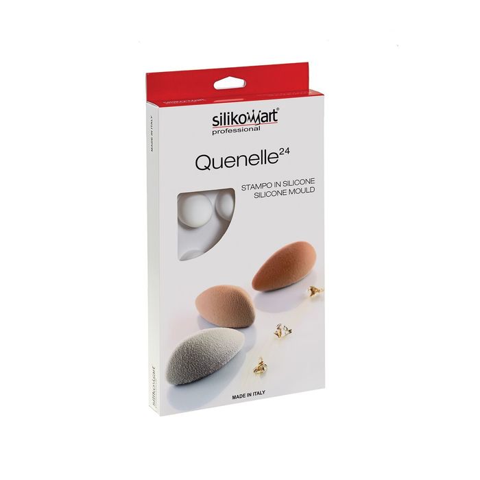 Silikomart CurveFlex Quenelle silicone mold | Louis Tellier