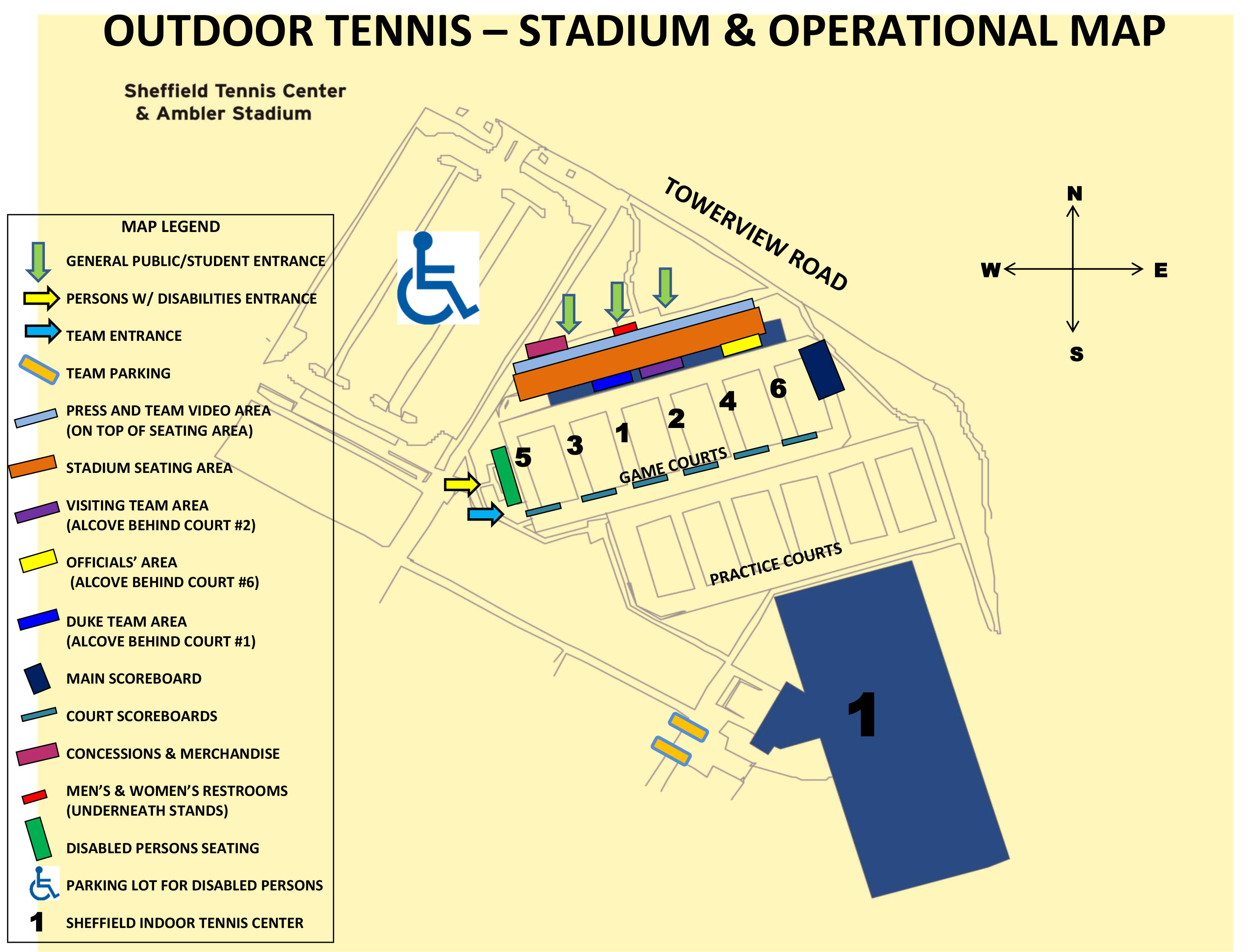 Stadium and Operations Maps - Duke University