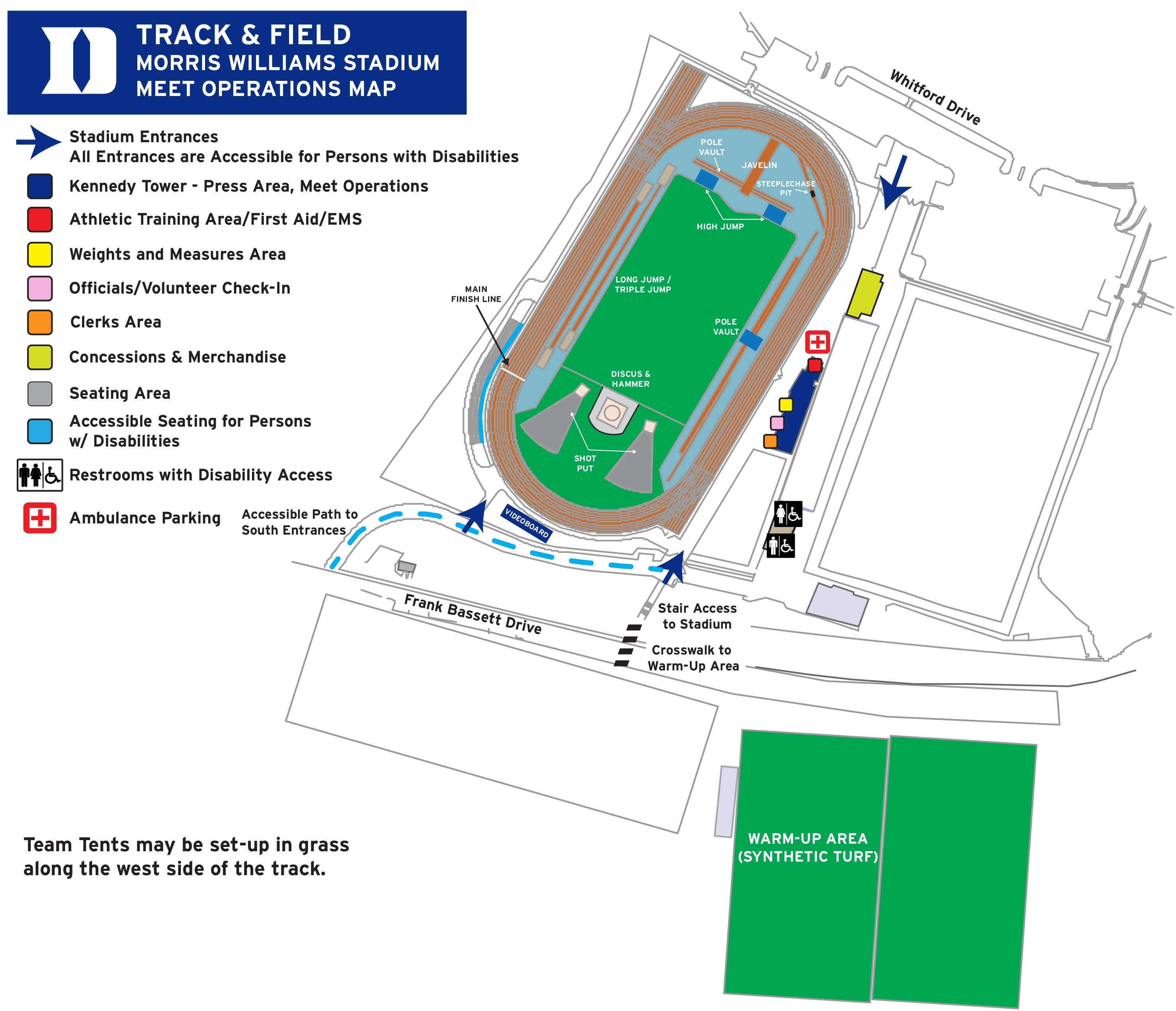 Stadium and Operations Maps - Duke University