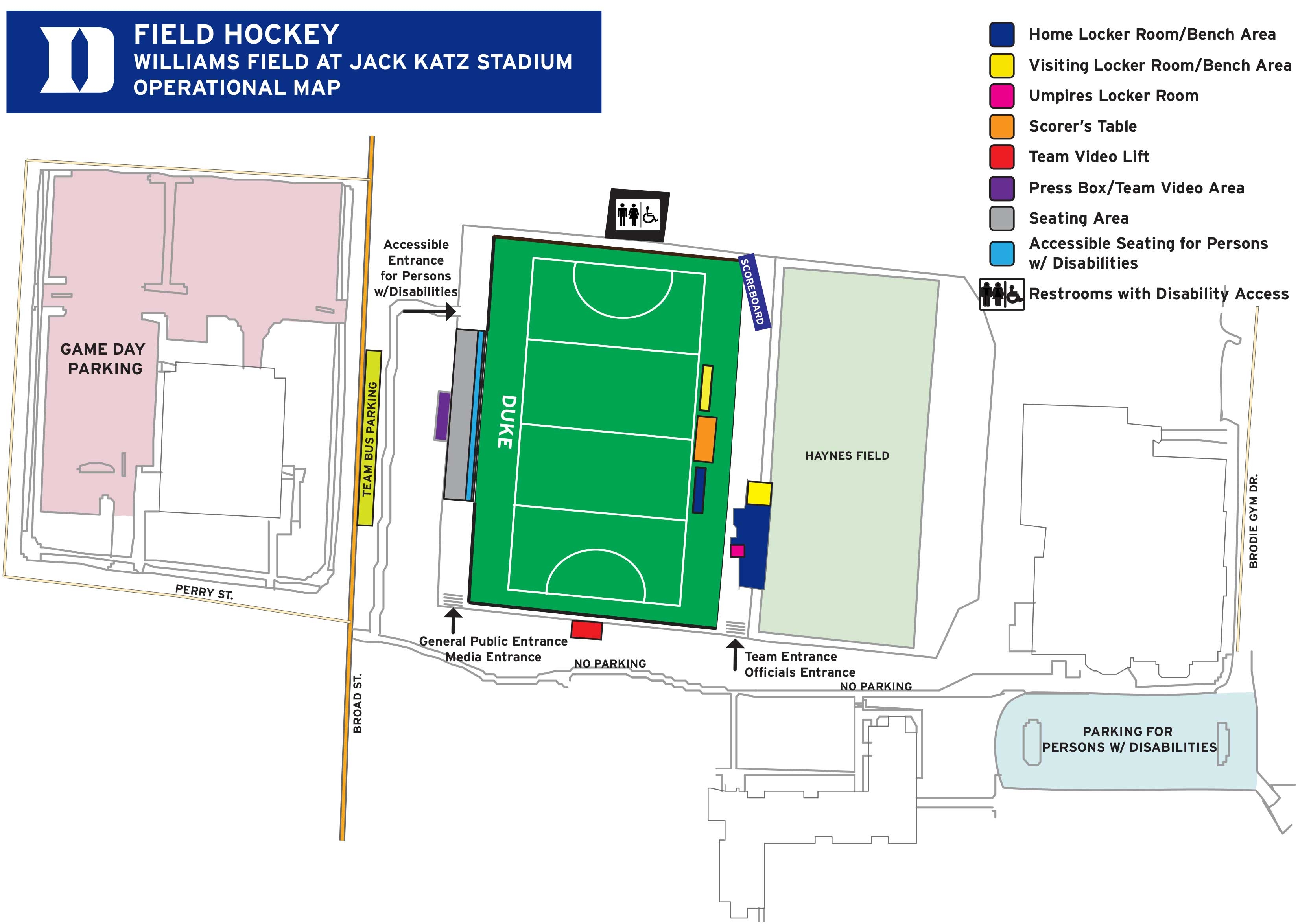 Stadium and Operations Maps - Duke University