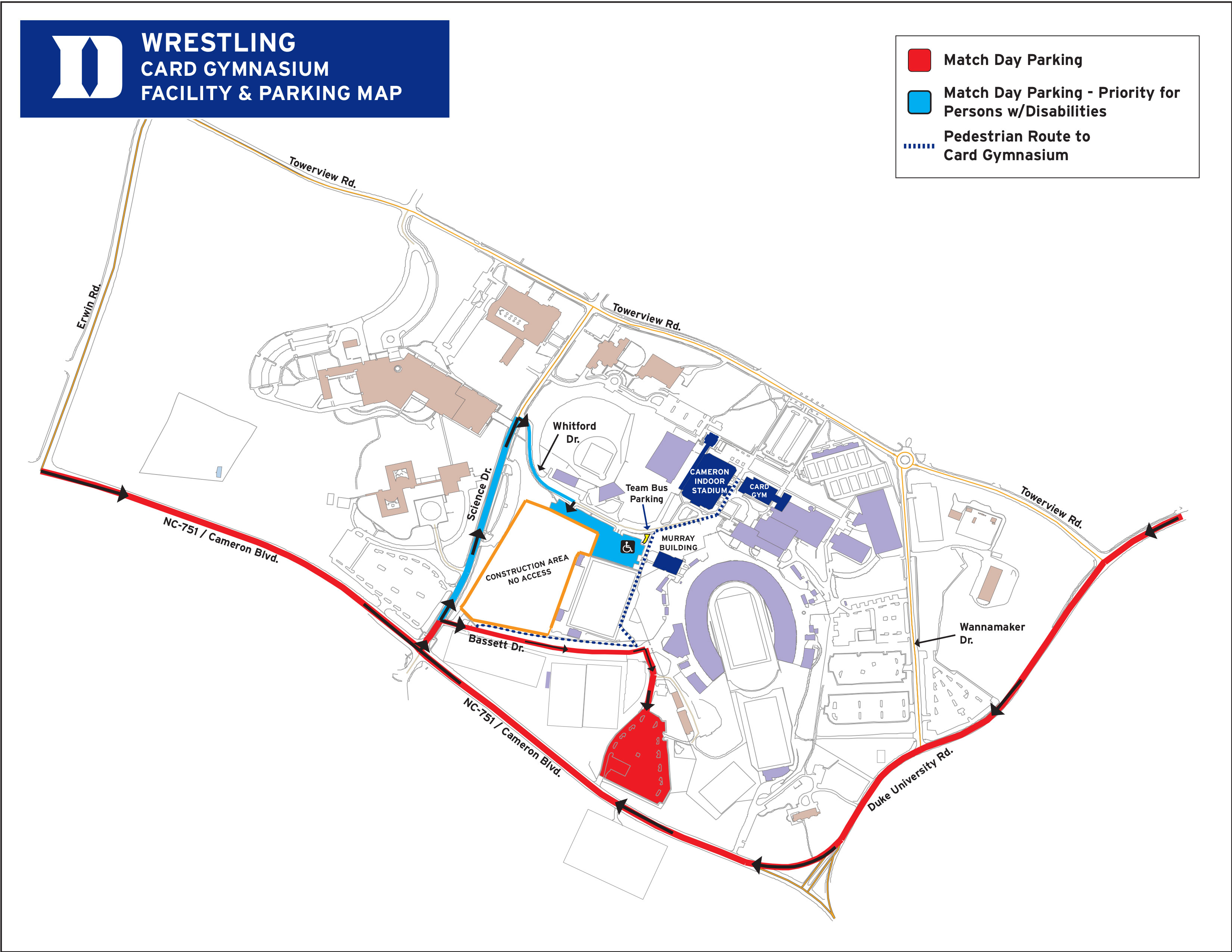 Facility and Parking Maps - Duke University