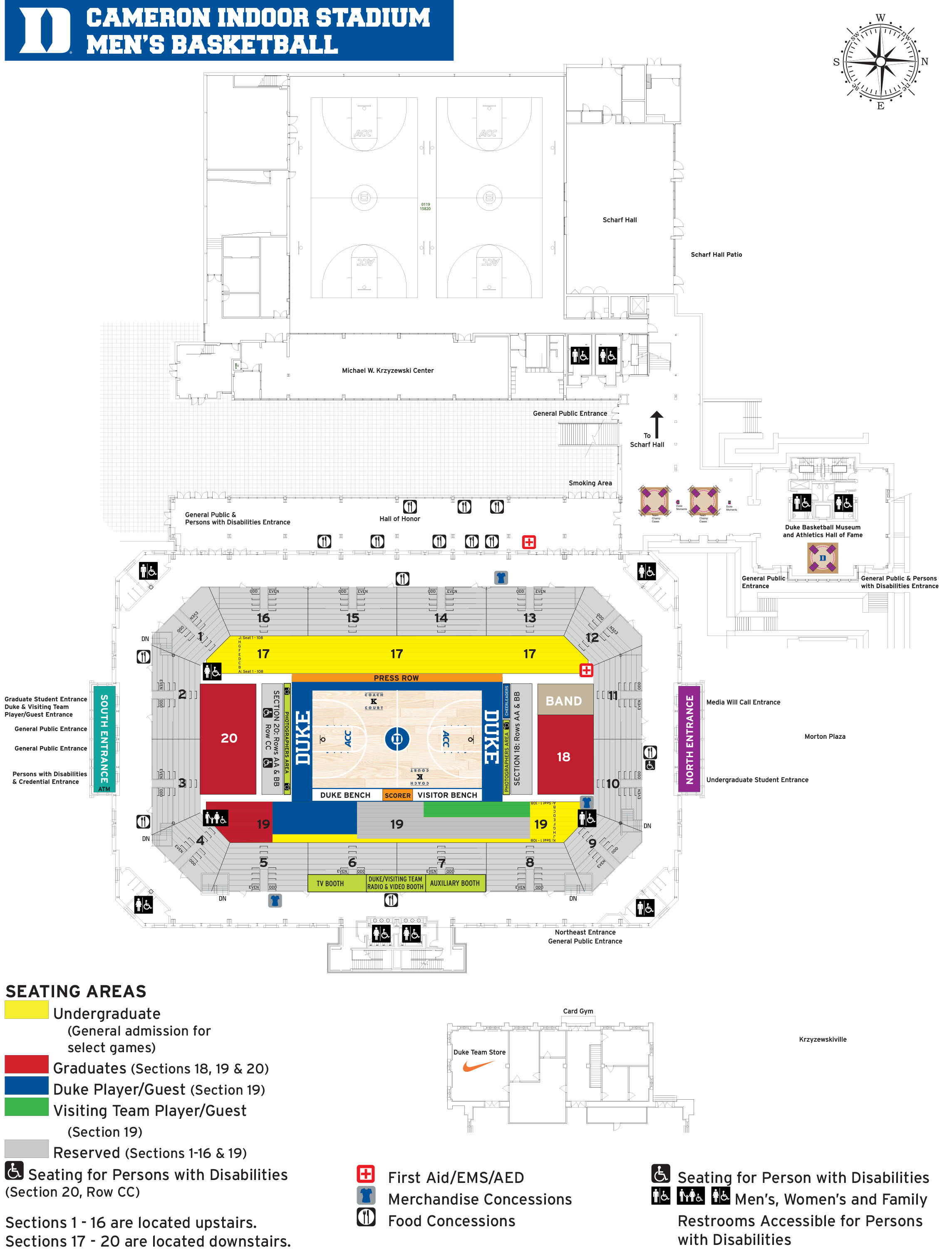 Stadium and Operations Maps - Duke University