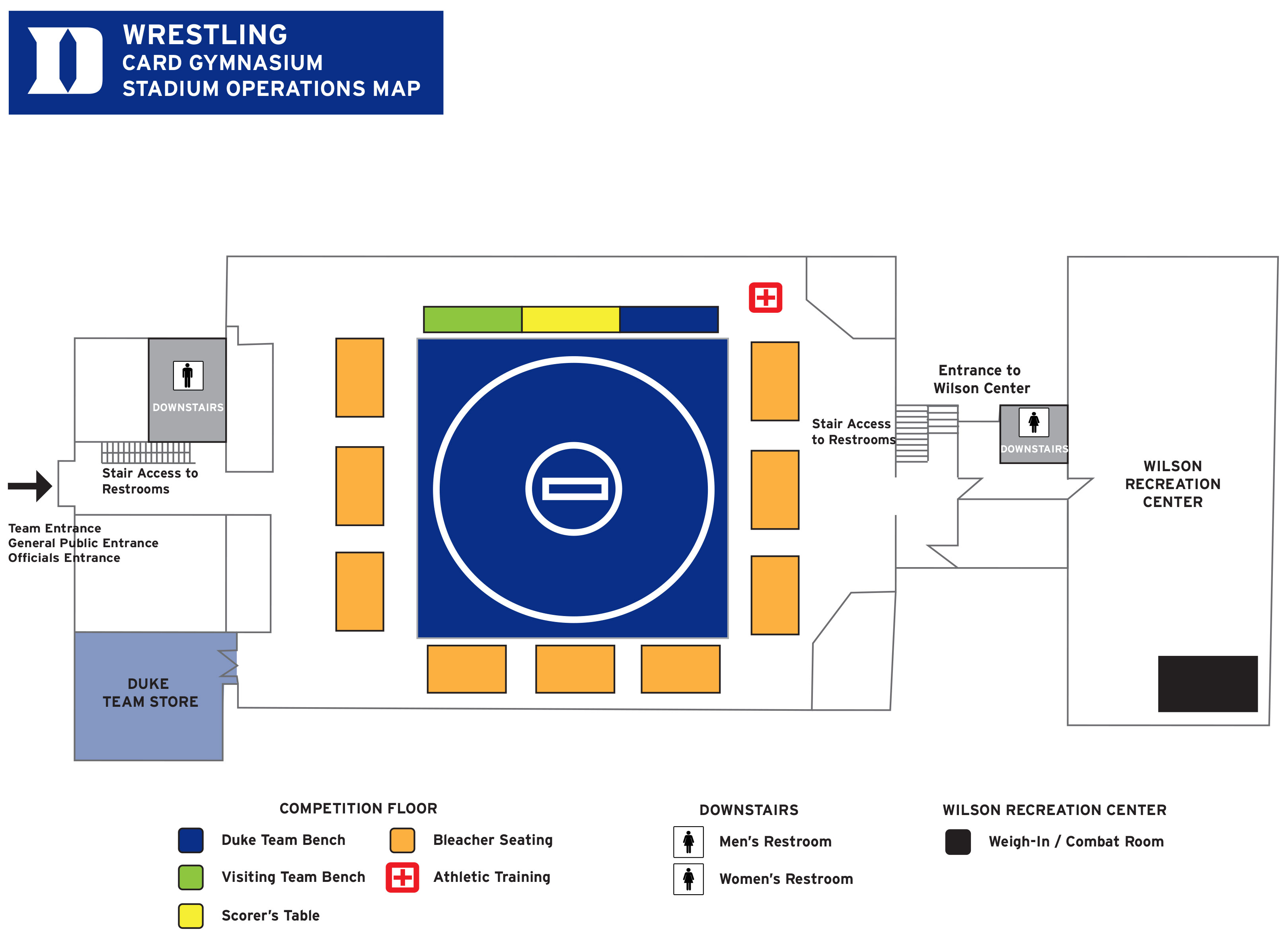 Stadium and Operations Maps - Duke University