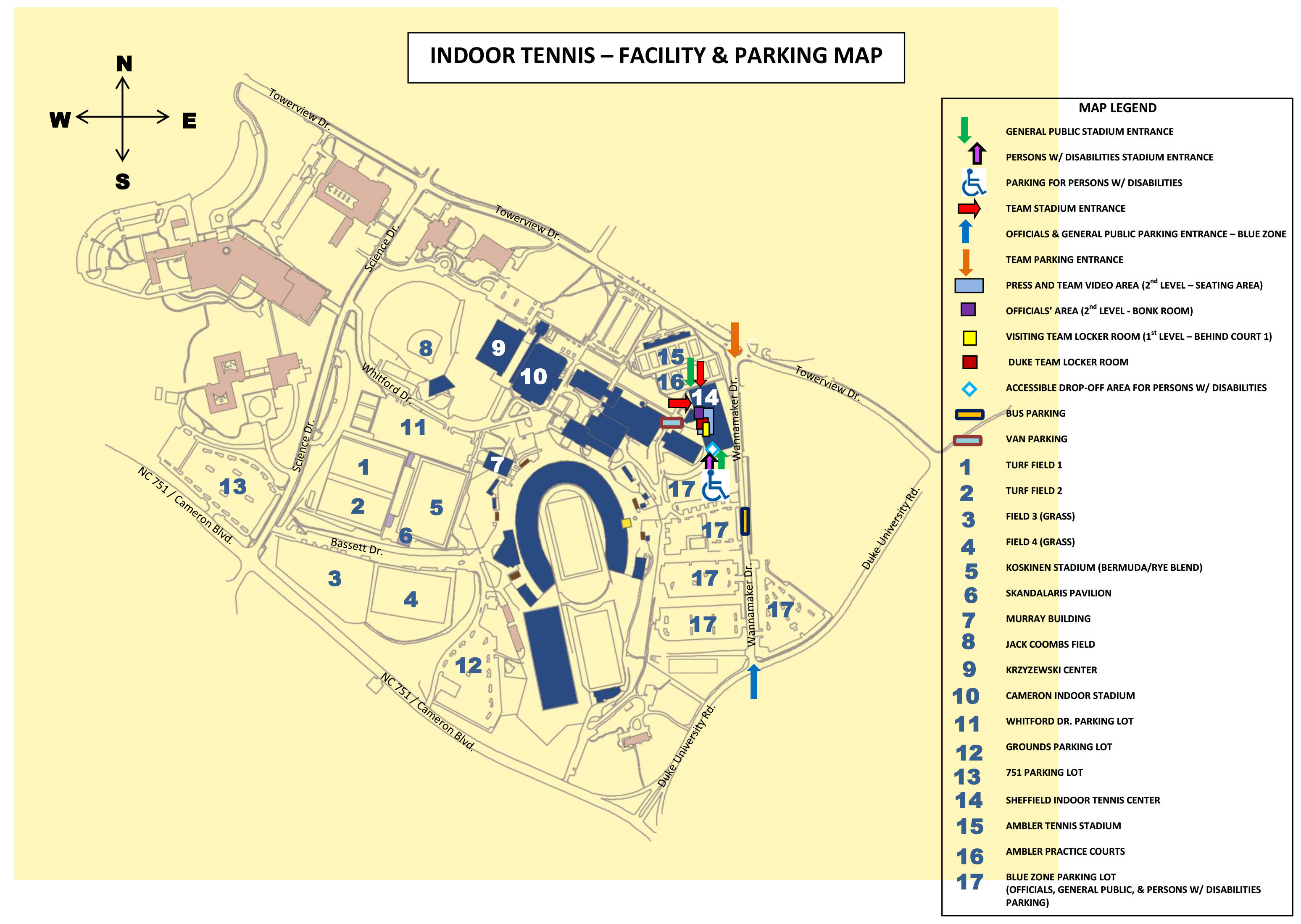 Facility and Parking Maps - Duke University