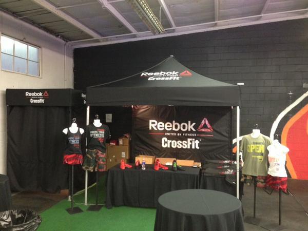 Reebok Changing Booth