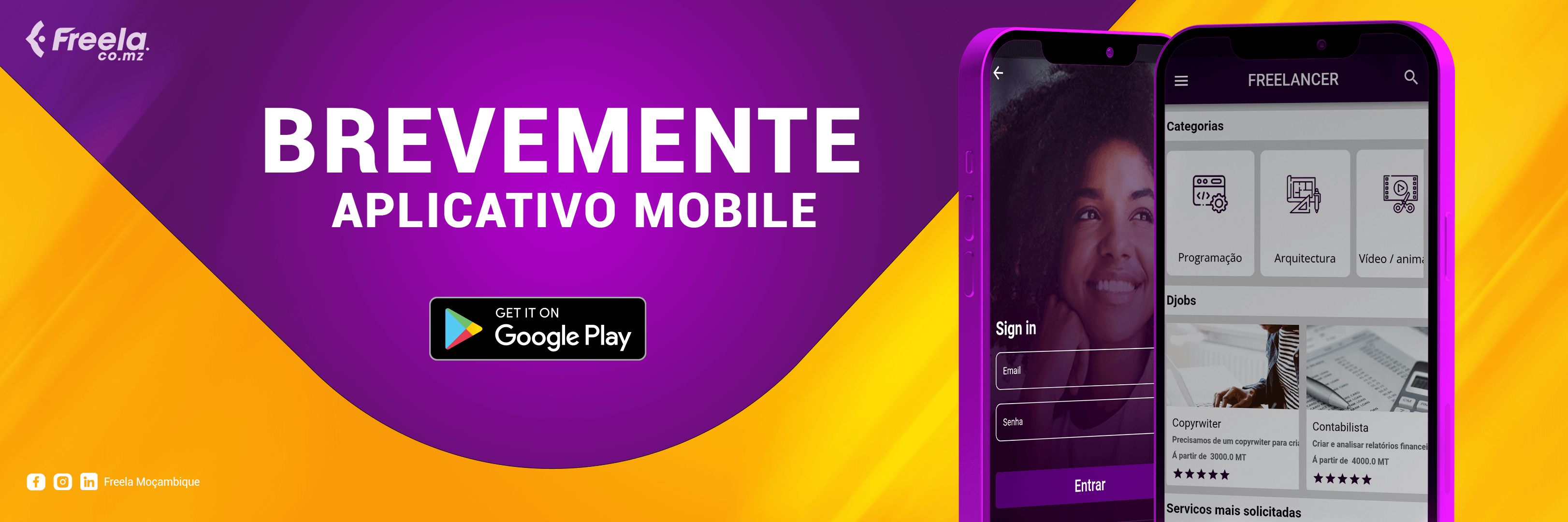 Freela - Liberte o seu talento!