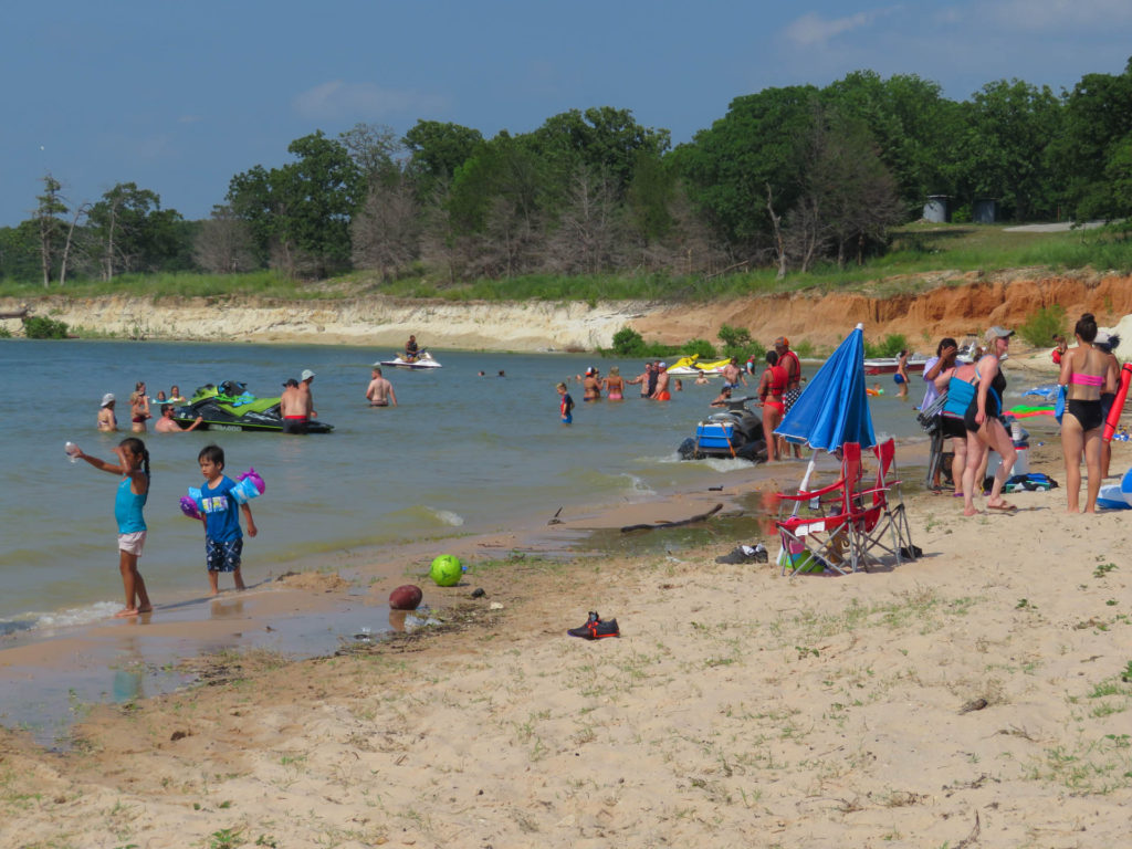 Island View Day Use Area – Lake Texoma – Lake Texoma's Best Beach ...