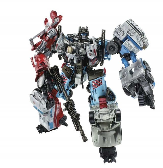 Defensor Set of 6 Figures | Transformers Genearations Combiner Wars ...