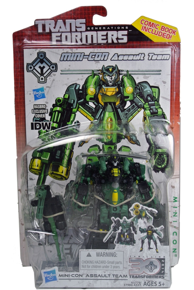 Deluxe Class Mini-Con Assault Team | Transformers Generations Thrilling ...