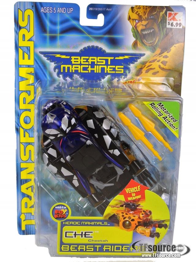 Beast Rider Che Black Version | Transformers Beast Machines | Hasbro