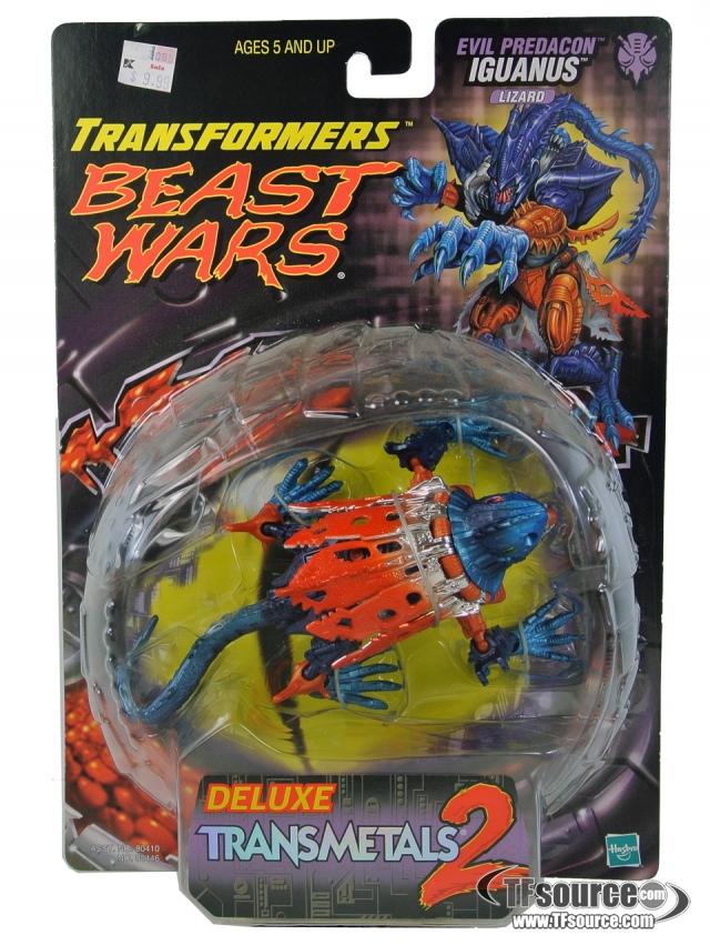 Iguanus Deluxe Class | Transformers Beast Wars Transmetals 2 | Hasbro