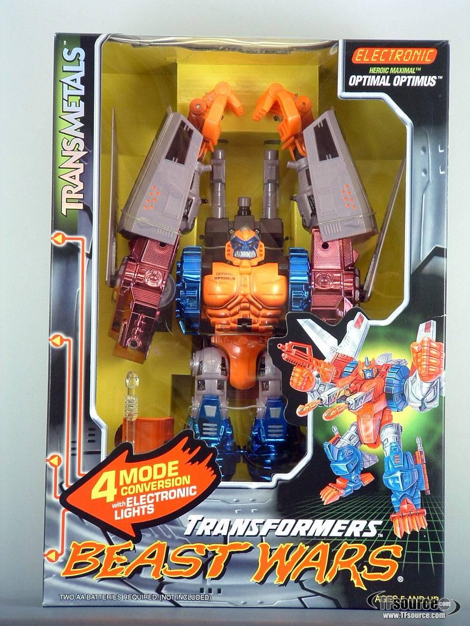 Optimal Optimus Super Class | Transformers Beast Wars Transmetals | Hasbro