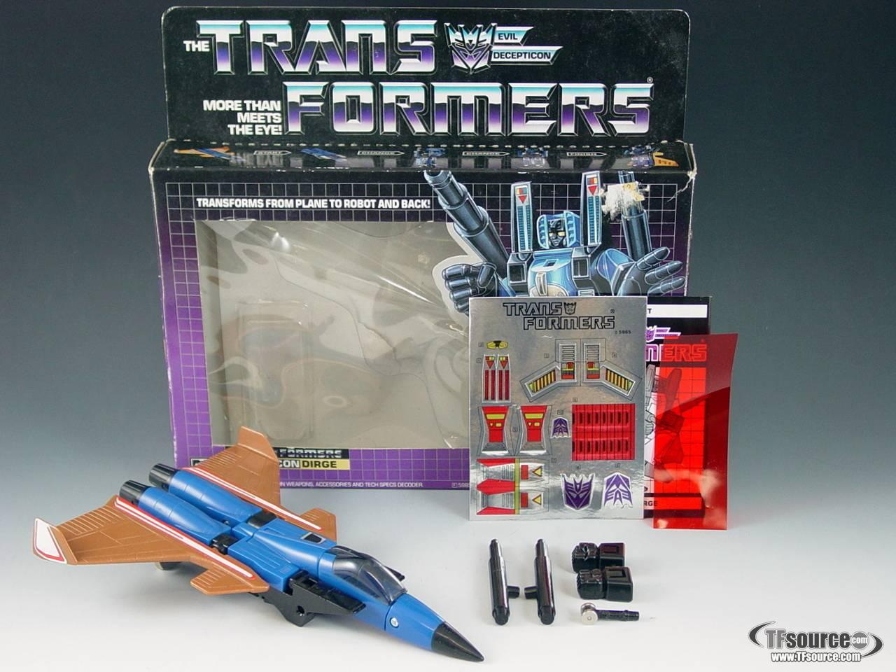 Dirge Transformers G1 | Transformers Generation One | Hasbro