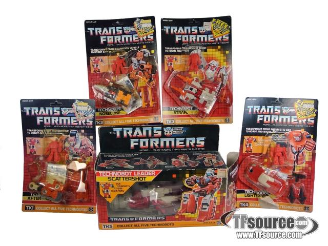 Transformers G1 - Technobots/Computron - MIB - 100% Complete