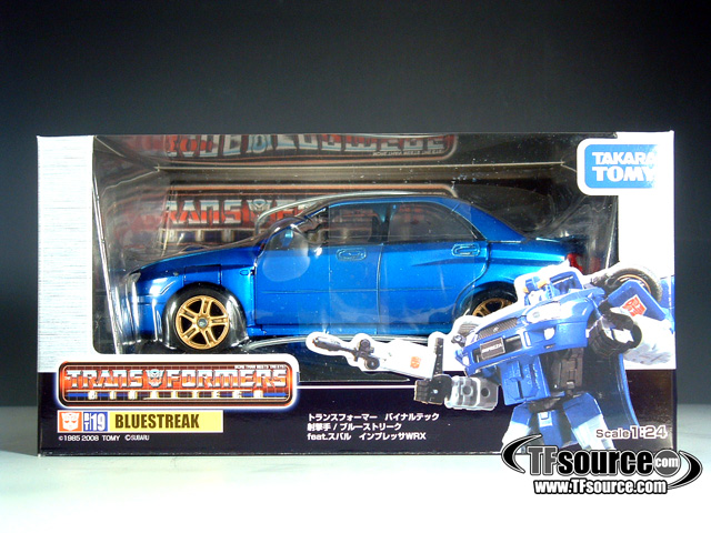 BT-19 Bluestreak | Subaru Impreza WRX | Transformers Binaltech | Takara ...