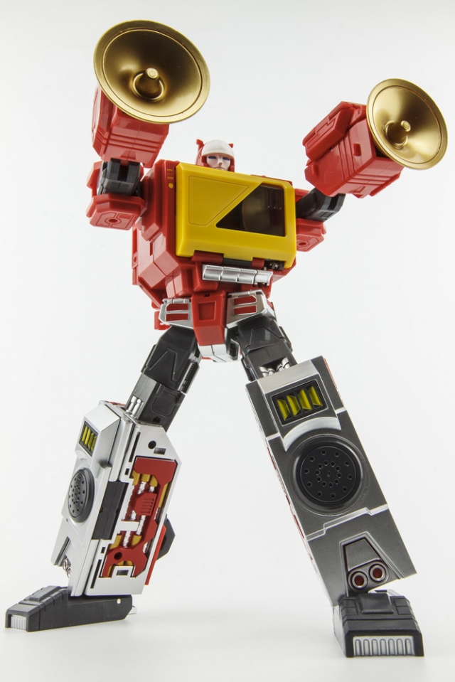 Transistor Pure Red Version and HiFi | KFC Toys 3rd Party Masterpiece ...