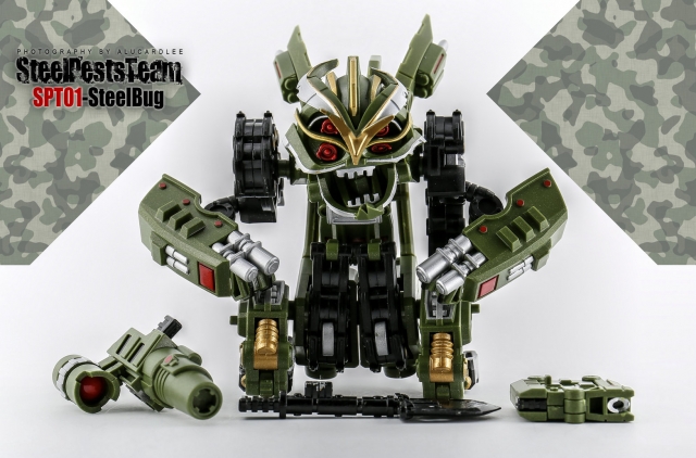 SPT01 Steel Bug | Steel Pests Team| Dream Factory