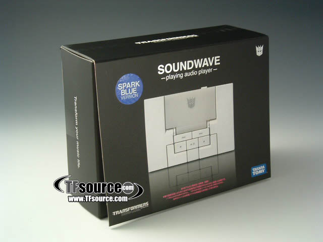 MP3 Player Soundwave Spark Blue Version | Transformers Music Label ...