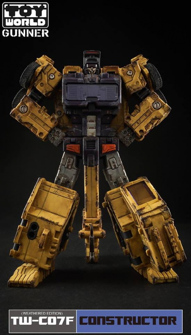 TW-C07F Yellow Constructor Weathered Edition | Toyworld | TFSource