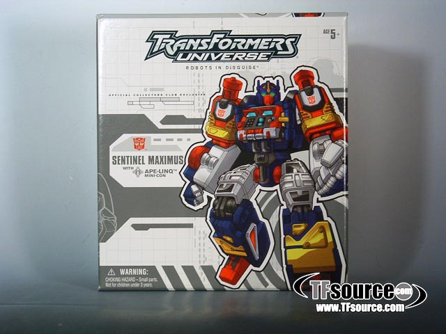 Max-con Sentinel Maximus with Mini-Con Ape-Linq Botcon OTFCC Exclusive ...