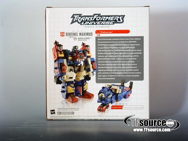Max-con Sentinel Maximus with Mini-Con Ape-Linq Botcon OTFCC Exclusive ...