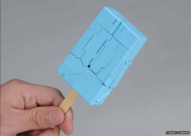 Gari-Robo Kun Soda Transforming Popsicle Limited Edition | Transforming ...