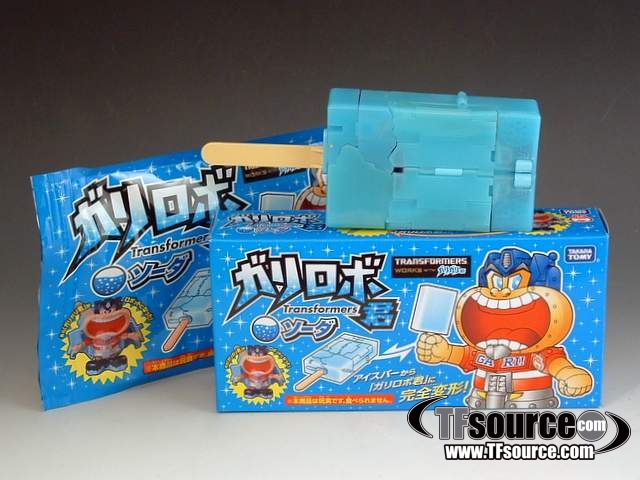 Gari-Robo Kun Soda Transforming Popsicle Limited Edition | Transforming ...