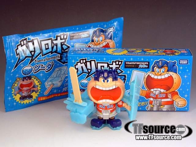 Gari-Robo Kun Soda Transforming Popsicle Limited Edition | Transforming ...