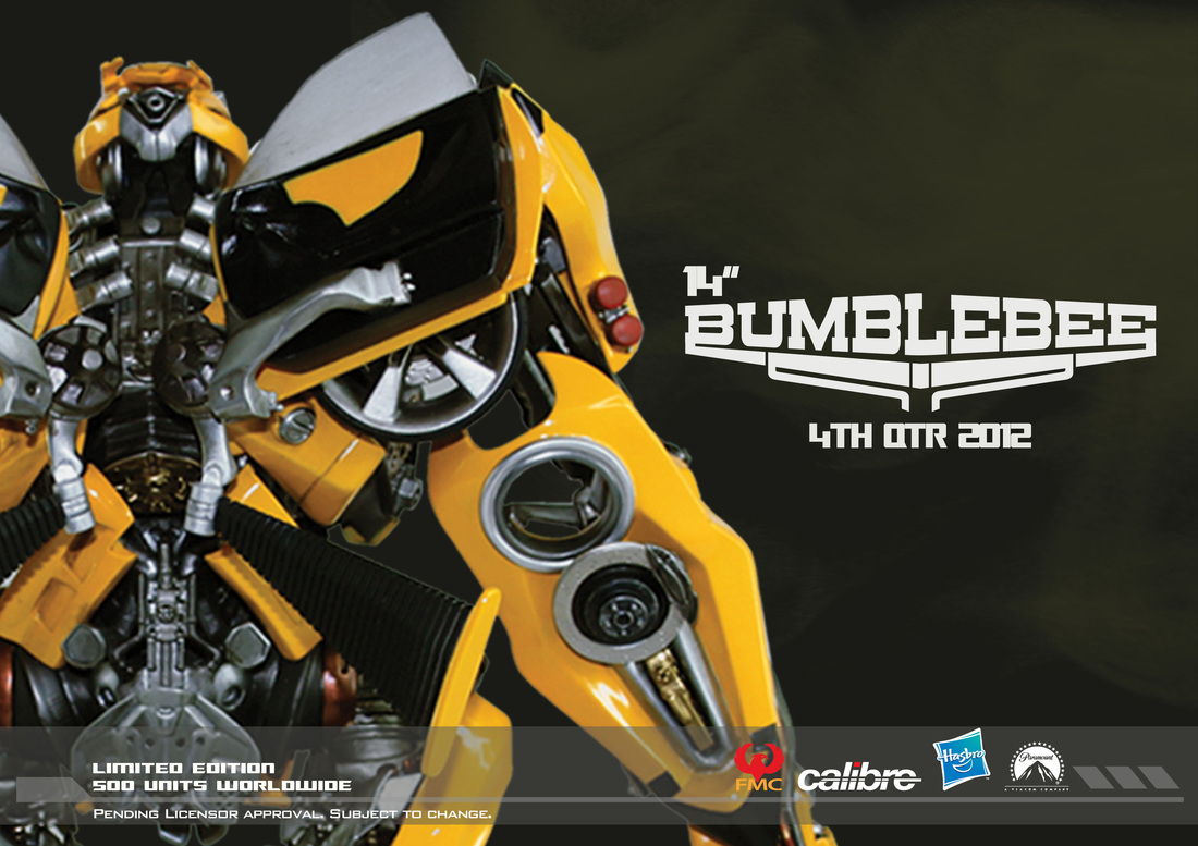 Bumblebee Statue 14-in tall Limited Edition | Transformers 3 DOTM Dark ...