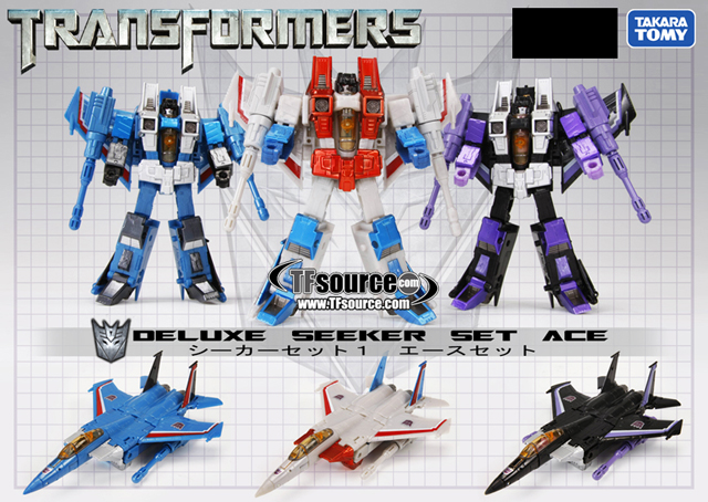Seeker Set Ace Limited Edition Asia Exclusive | Transformers United ...