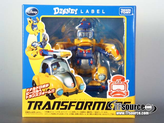 Donald Duck | Disney Label Transformers Figure by Takara Tomy | Toygeek