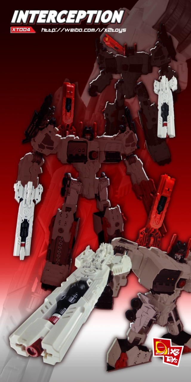 XT004 Interceptor Kit Upgrade Kit for Titan Class Metroplex White ...