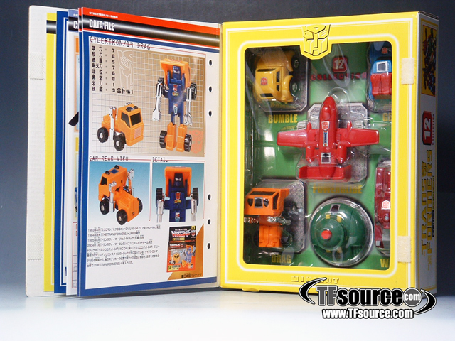 #12 Minibots Set Transformers G1 | the Transformers Collection Book ...