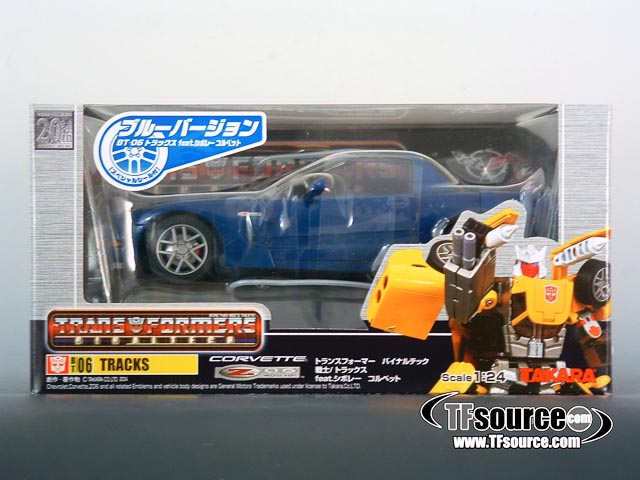 BT-06 Tracks Blue Version | Chevrolet Corvette | Transformers Binaltech ...