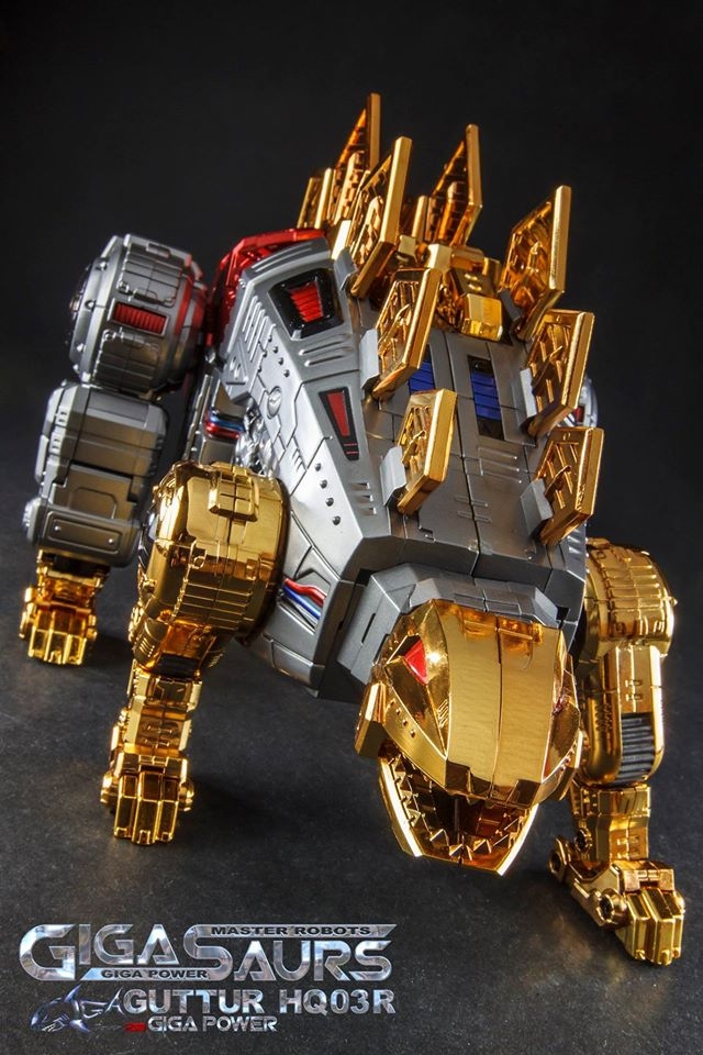 HQ-03R Guttur Chrome Version | GigaPower Gigasaurs | TFSource