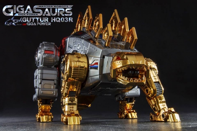 HQ-03R Guttur Chrome Version | GigaPower Gigasaurs | TFSource