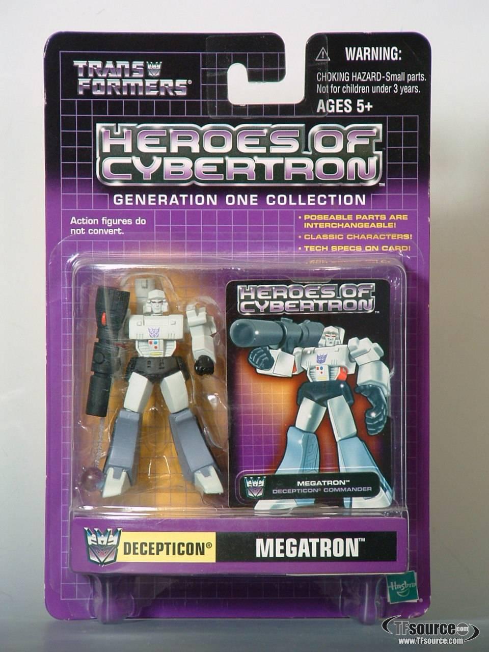 Megatron with Plasma Weapon | Transformers Heroes of Cybertron HOC | Hasbro