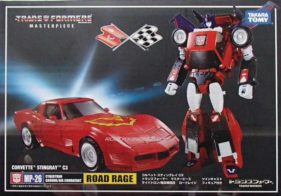 MP-26 Road Rage Red Tracks | Transformers Masterpiece | Takara Tomy