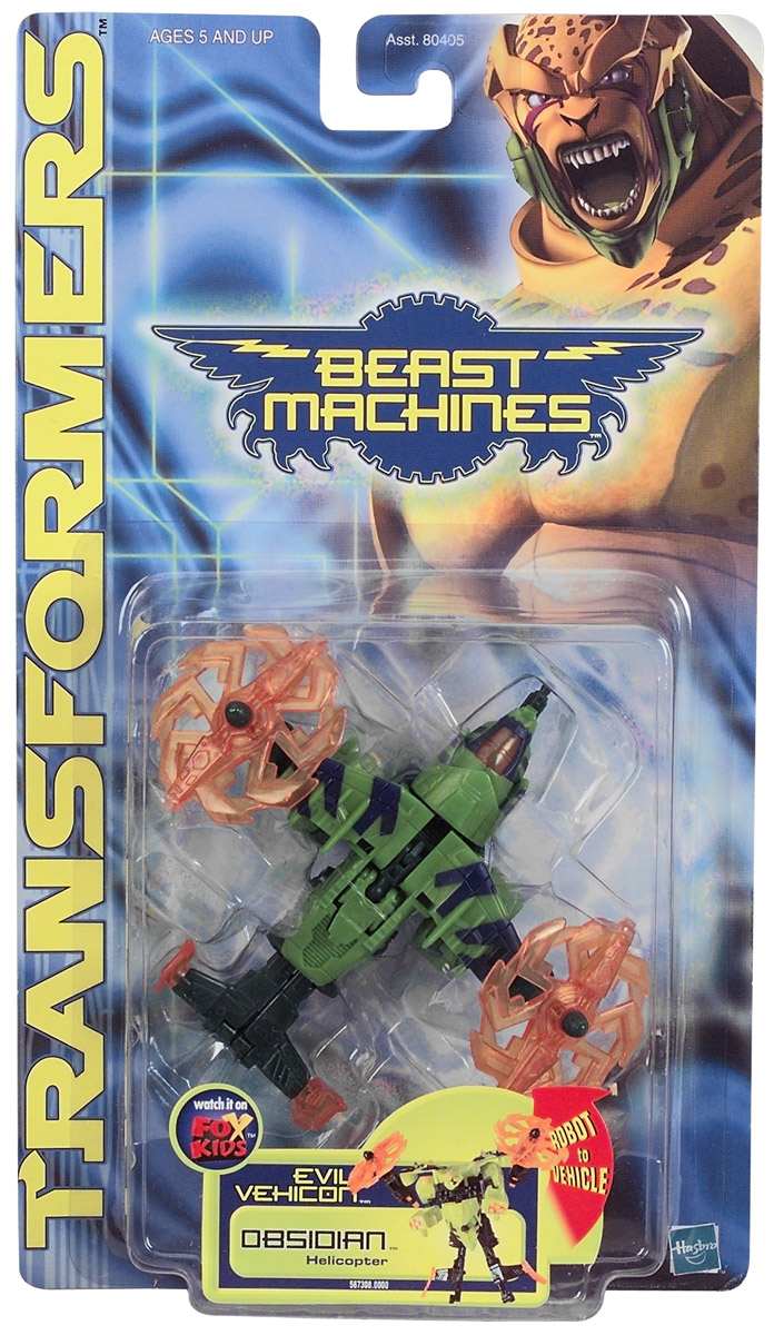 Basic Class Obsidian | Transformers Beast Machines | Hasbro