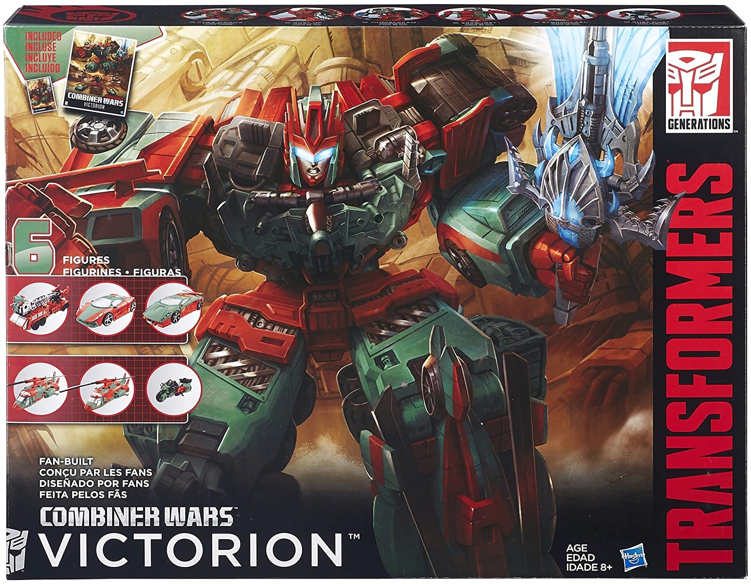 Victorion Torchbearers Boxed Set | Combiner Wars Transformers Figure ...