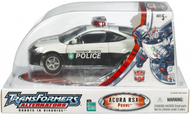 Prowl | Acura RSX | Transformers Alternators Figure | Toygeek