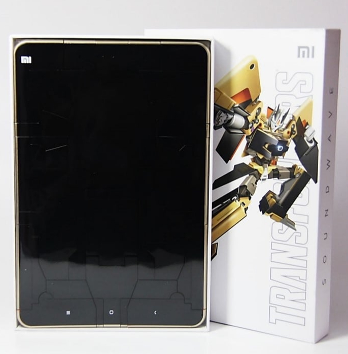 Xiaomi Mi Pad 2 Soundwave Gold Color Edition | Transformers Asia Exclusive