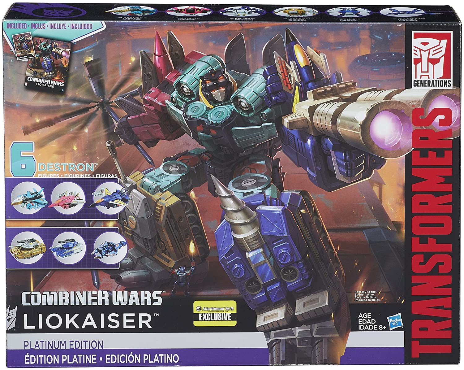 Liokaiser Boxed Set | Transformers Generations Combiner Wars | Hasbro