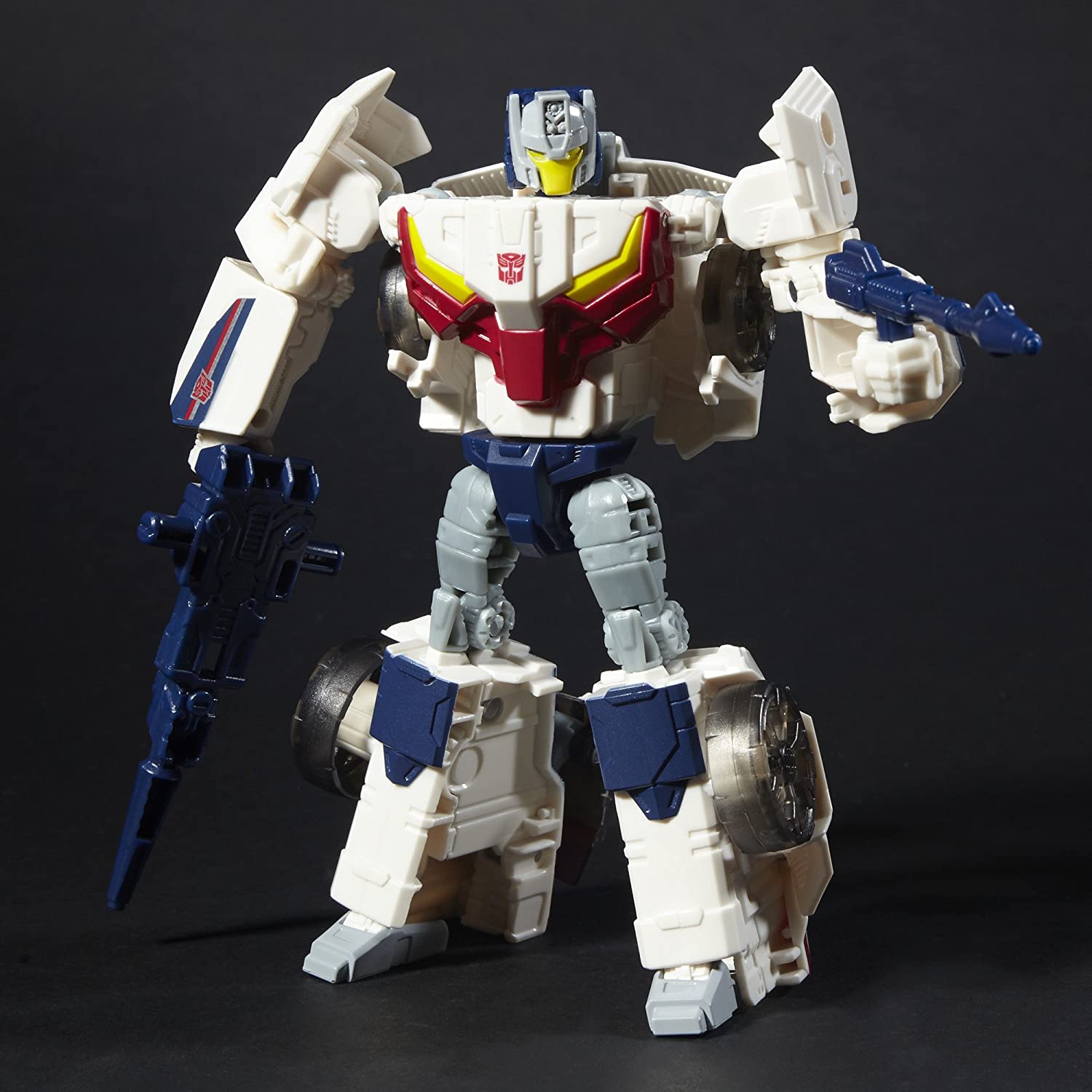 Breakaway with Throttle Deluxe Class | Transformers Generations Titans ...