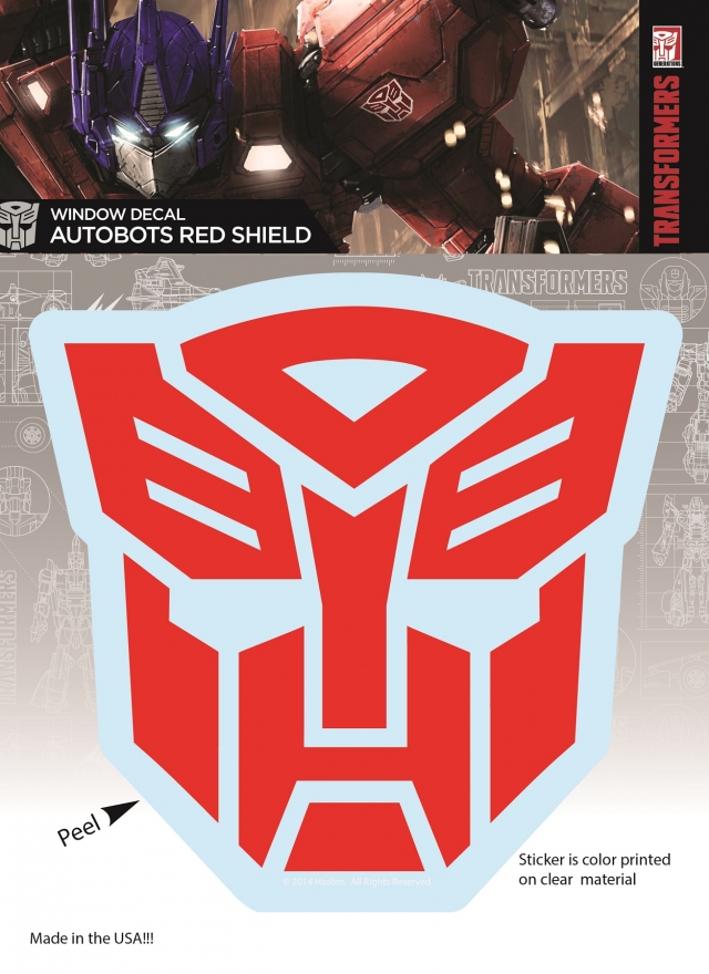 Autobot Logo Red Sticker | Transformers G1 Generation One