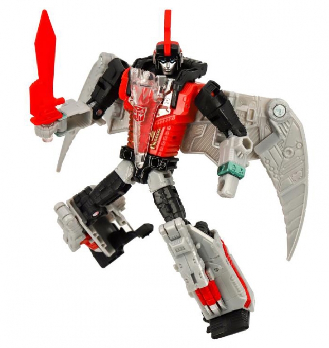 Red Swoop Deluxe Class | Transformers Generations Power of the Primes ...