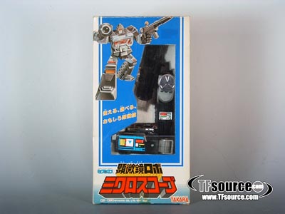Microscope Black Perceptor | Microchange Pre Transformers | Takara