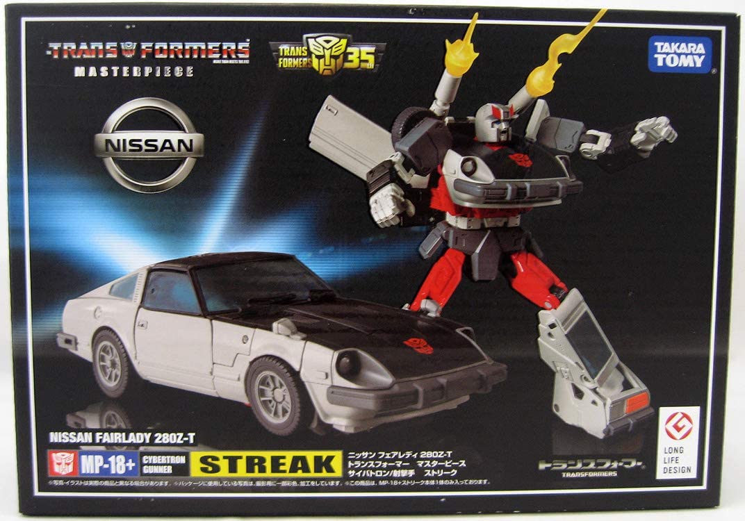 MP-18+ Bluestreak Anime Version | Masterpiece G1 Transformers Figure ...